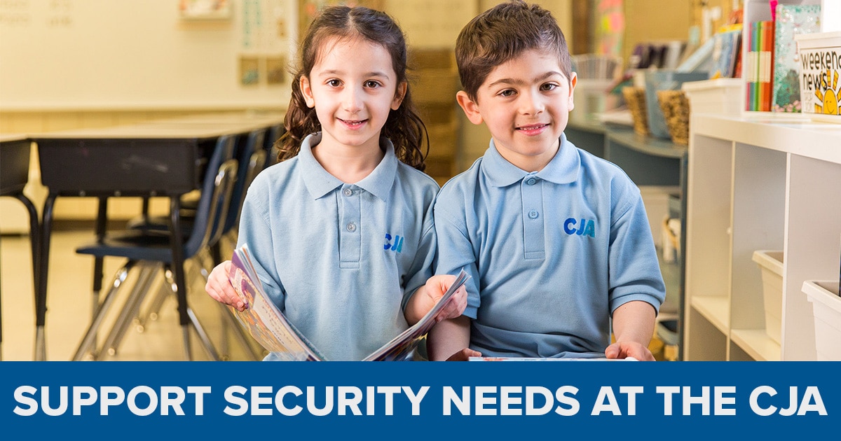 Support Security Needs at the CJA - Calgary Jewish Academy