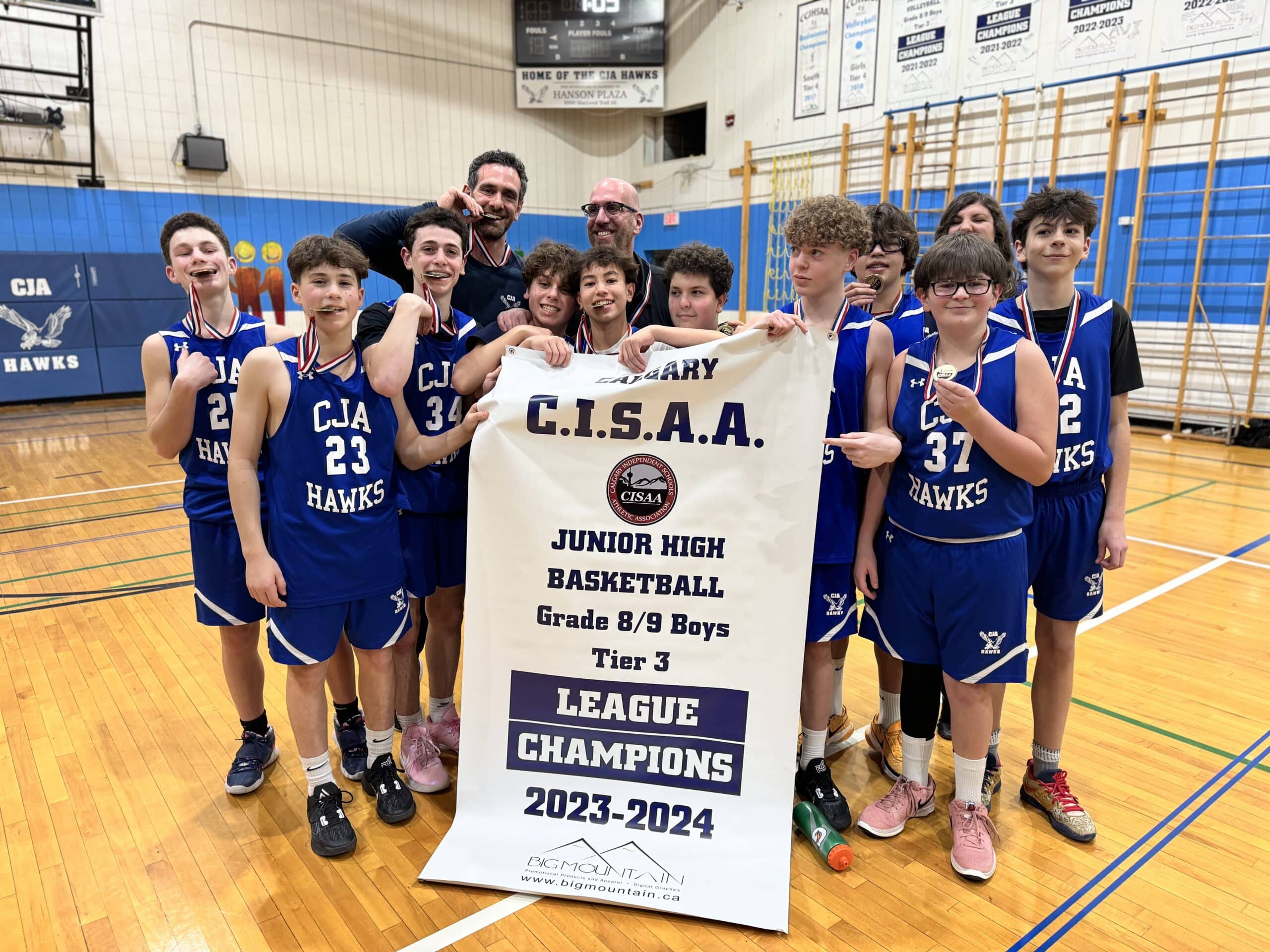 CJA Hawks Soar to Victory - Calgary Jewish Academy