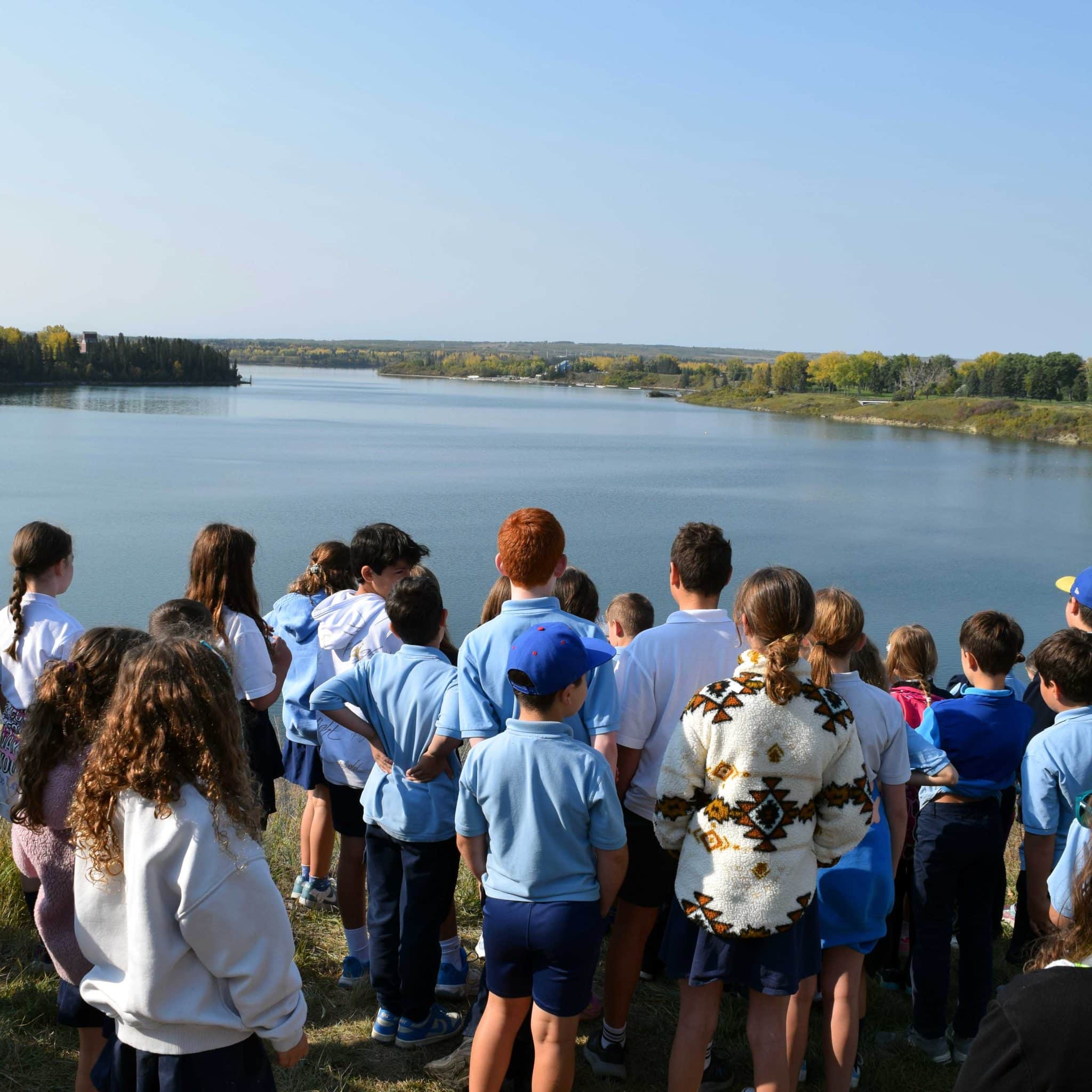 CJA Students Embrace Tradition of Tashlich - Calgary Jewish Academy